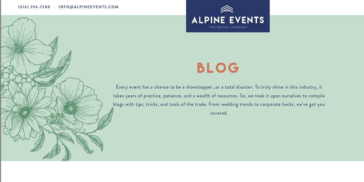 Blog | Alpine Events